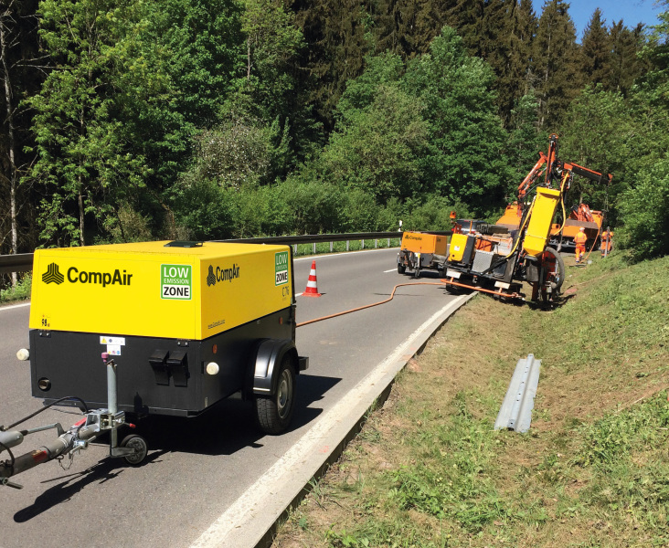Bohrgerät-Druckluftversorgung - THIS – Tiefbau Hochbau Ingenieurbau ...