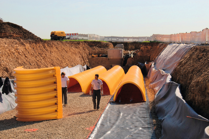 Rigolen mit integrierter Filtration - THIS – Tiefbau Hochbau ...