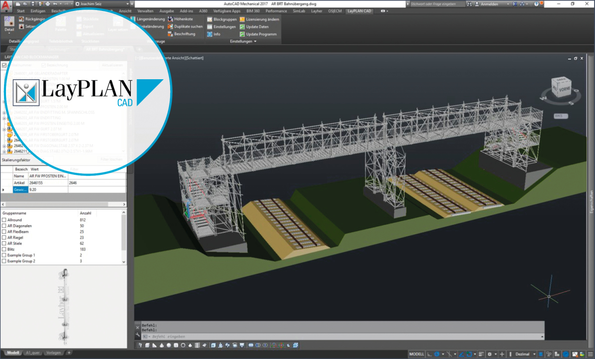 Layplan CAD - THIS – Tiefbau Hochbau Ingenieurbau Strassenbau