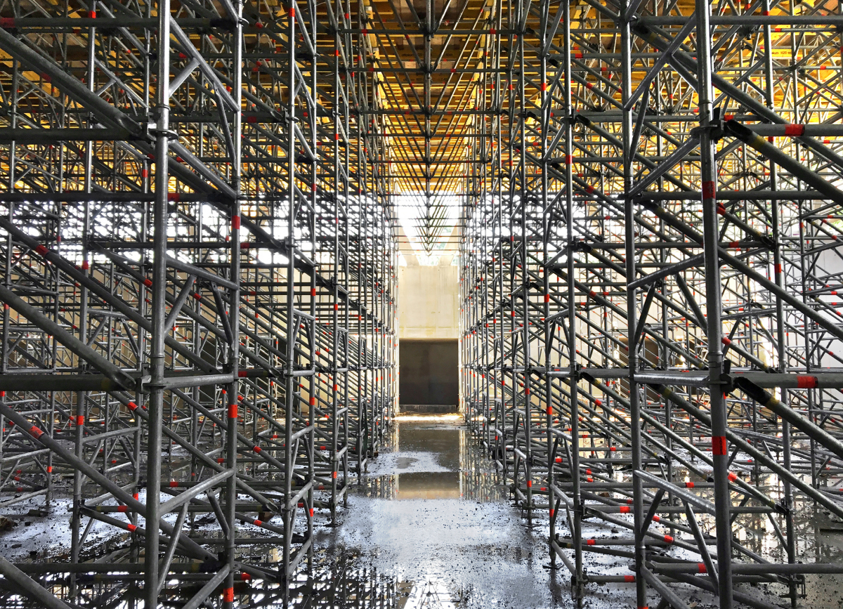 Komplexes Gerüst digital geplant - THIS – Tiefbau Hochbau Ingenieurbau ...