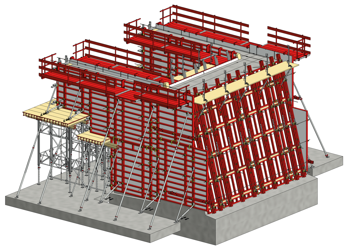 Präzise Brückenschalung - THIS – Tiefbau Hochbau Ingenieurbau Strassenbau