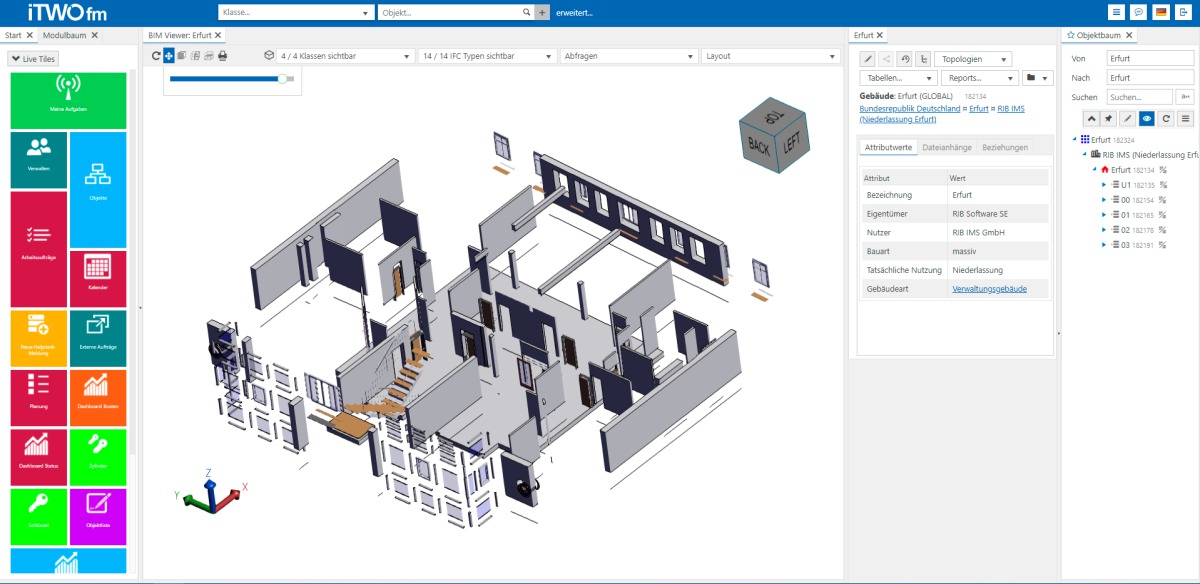 iTWO fm mit leistungsfähigem BIM-Viewer - THIS – Tiefbau Hochbau ...
