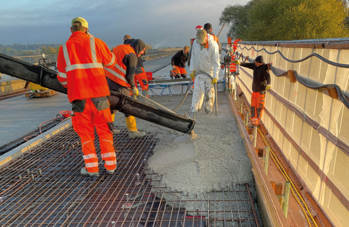 Verbreiterung einer Donau-Brücke - THIS – Tiefbau Hochbau Ingenieurbau Strassenbau