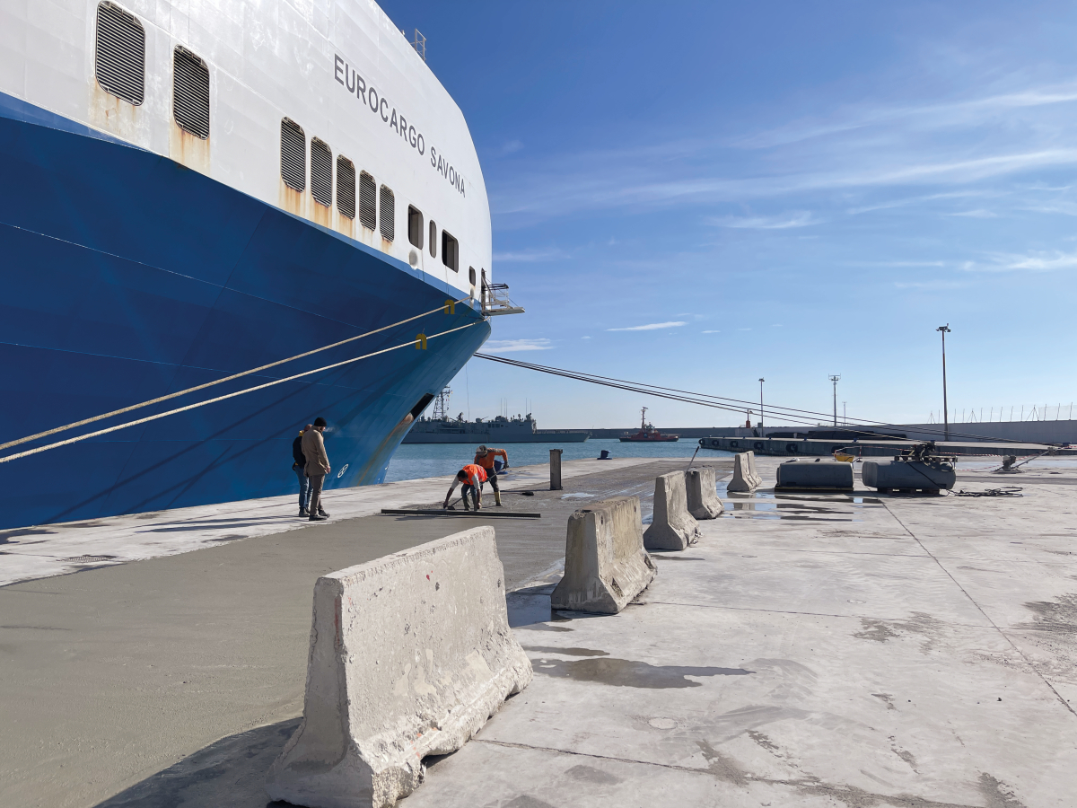 Sanierung einer Industriebodenfläche - THIS – Tiefbau Hochbau Ingenieurbau Strassenbau